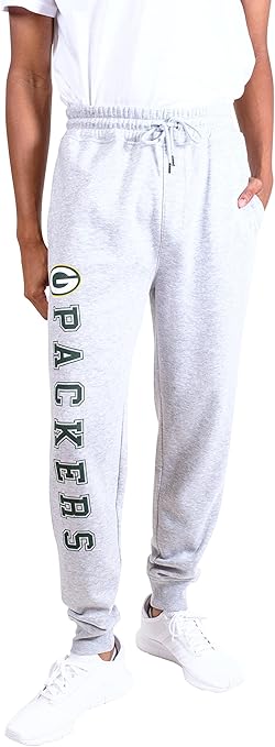 NFL Official Adults Super Soft Game Day Jogger Sweatpants - Unisex|Gre ...