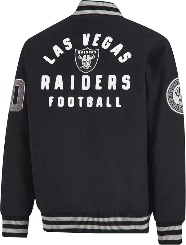 NFL Official Adults Classic Varsity Coaches Jacket Coat - Unisex|Las V ...