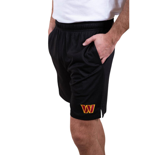 Ultra Game Men's NFL Official Super Soft Soft Mesh Active Training Sho ...